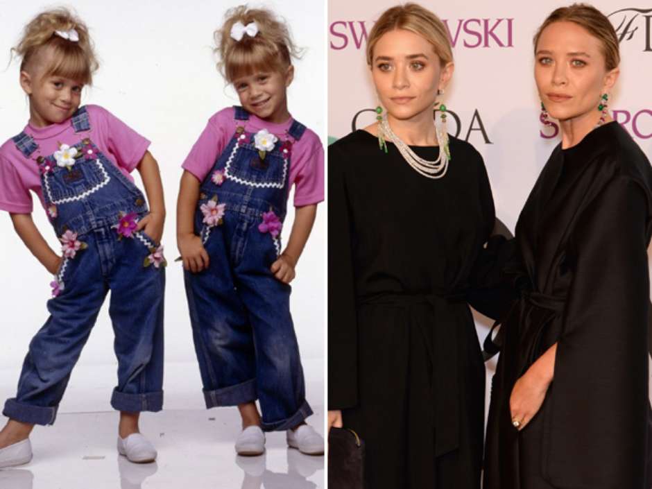 Ashley E Mary Kate Olsen Quando Criancas