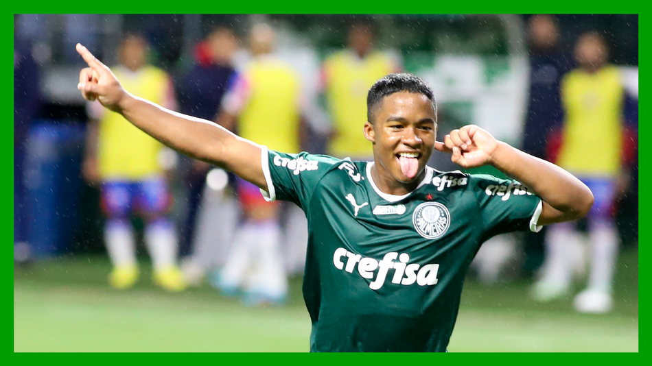 Endrick é o novo xodó do futebol brasileiro