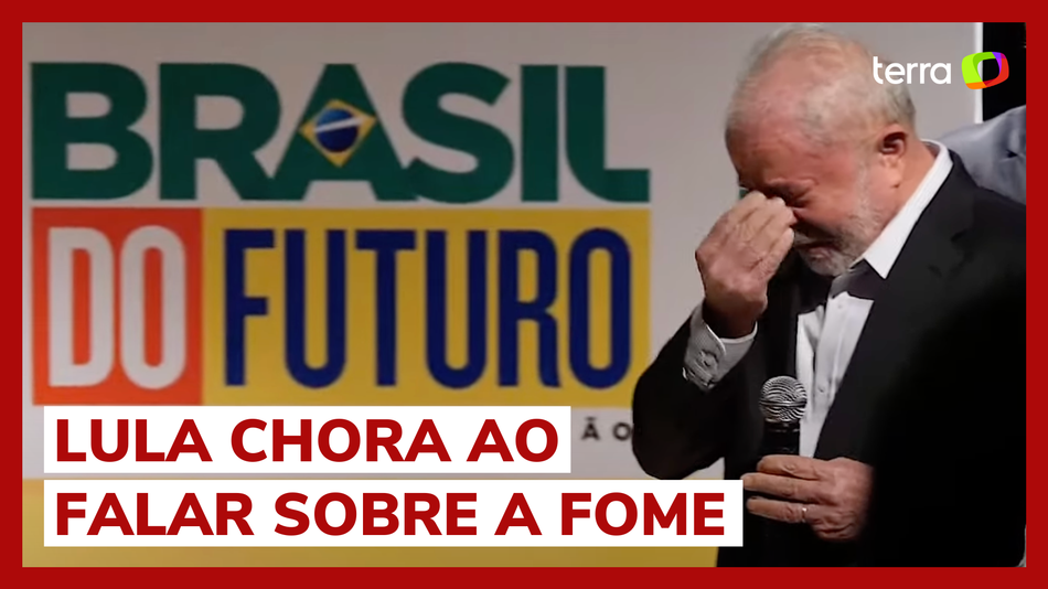 Lula chora ao reafirmar compromisso contra a fome no Brasil