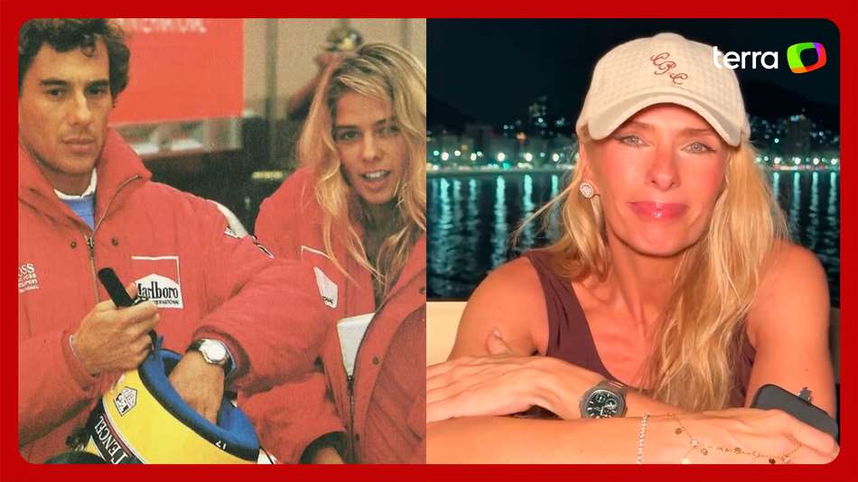 Adriane Galisteu se emociona ao falar de polêmica com série sobre Senna: 'Vivi essa história'