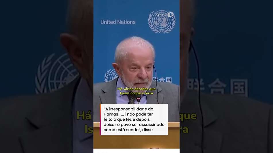 Lula diz que Hamas comete 'irresponsabilidade' e deixa povo 'ser ...