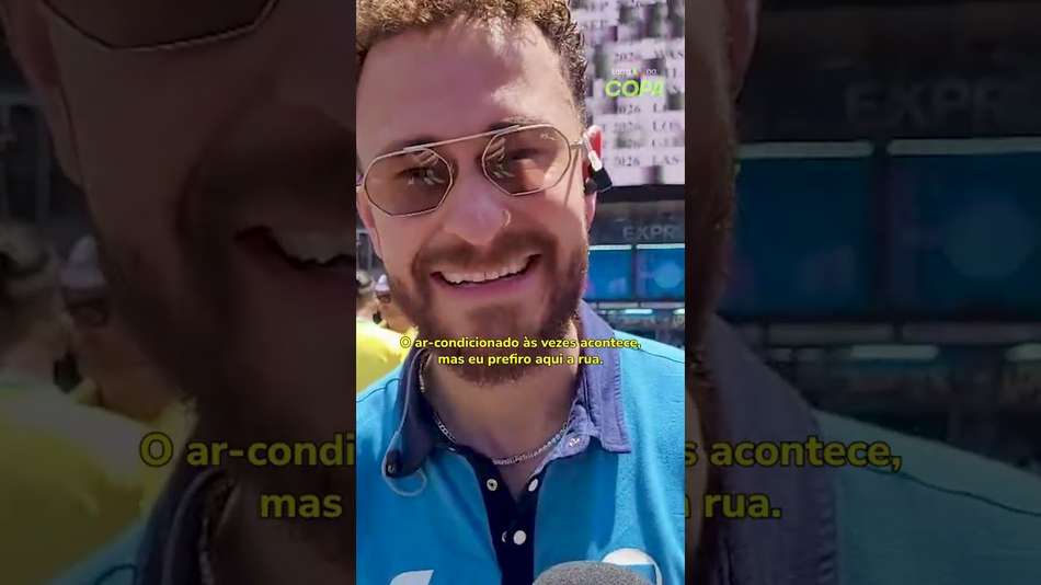 'Aqui é o meu habitat natural', diz Fred sobre cobrir a Copa no meio do ...