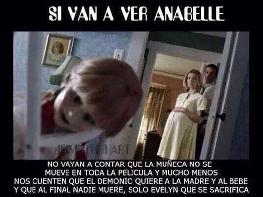 Memes Para Annabelle