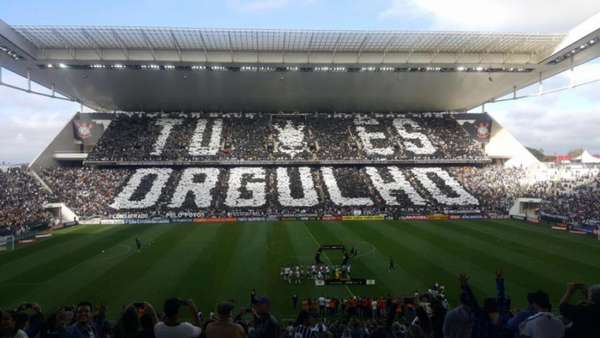 Relembre mosaicos feitos pela torcida na Arena Corinthians